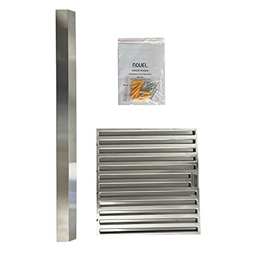 CROWN 30" 800 CFM Powerful Stainless Steel Under Cabinet Range Hood - Ultra Quiet Design with Adjustable Speed Control - Stylish & Efficient Kitchen Ventilation Solution | PRO-BF04