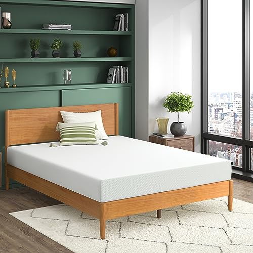 ZINUS 8 Inch Green Tea Memory Foam Mattress, Twin XL, Fiberglass Free, Patented Custom Contour Support, Sturdy Base Foam, CertiPUR-US Certified, Mattress in A Box, White