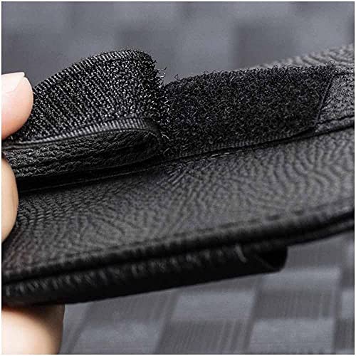 VAGURFO Car Sun Visor Organizer, Card Holder Sunglass Holder Pen Holder Cash Holder Pocket Organizer Registration Document Holder Auto Interior Accessories (Black)