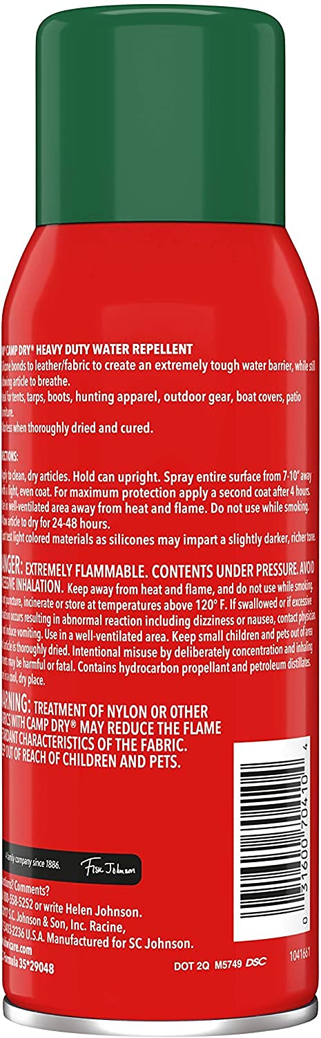Kiwi Camp Dry Heavy Duty Water Repellent, 2 - 10.5 oz cans