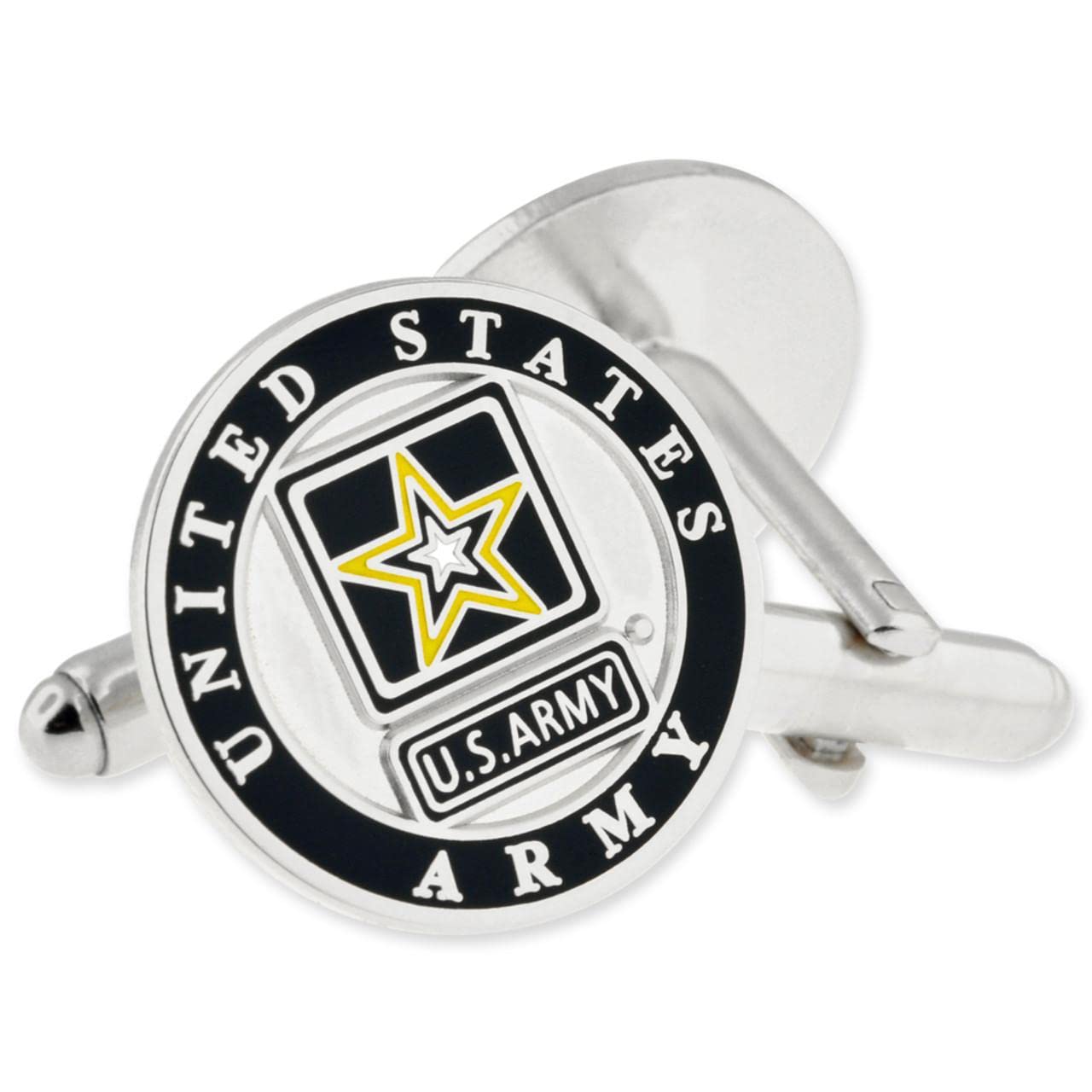 PinMart's Officially Licensed U.S. Army Cufflinks - Silver