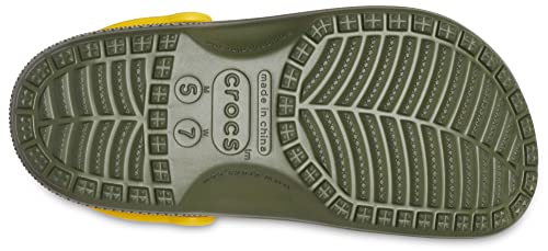 Crocs Unisex Classic United States Military Clogs, Army, 12 Women/10 Men