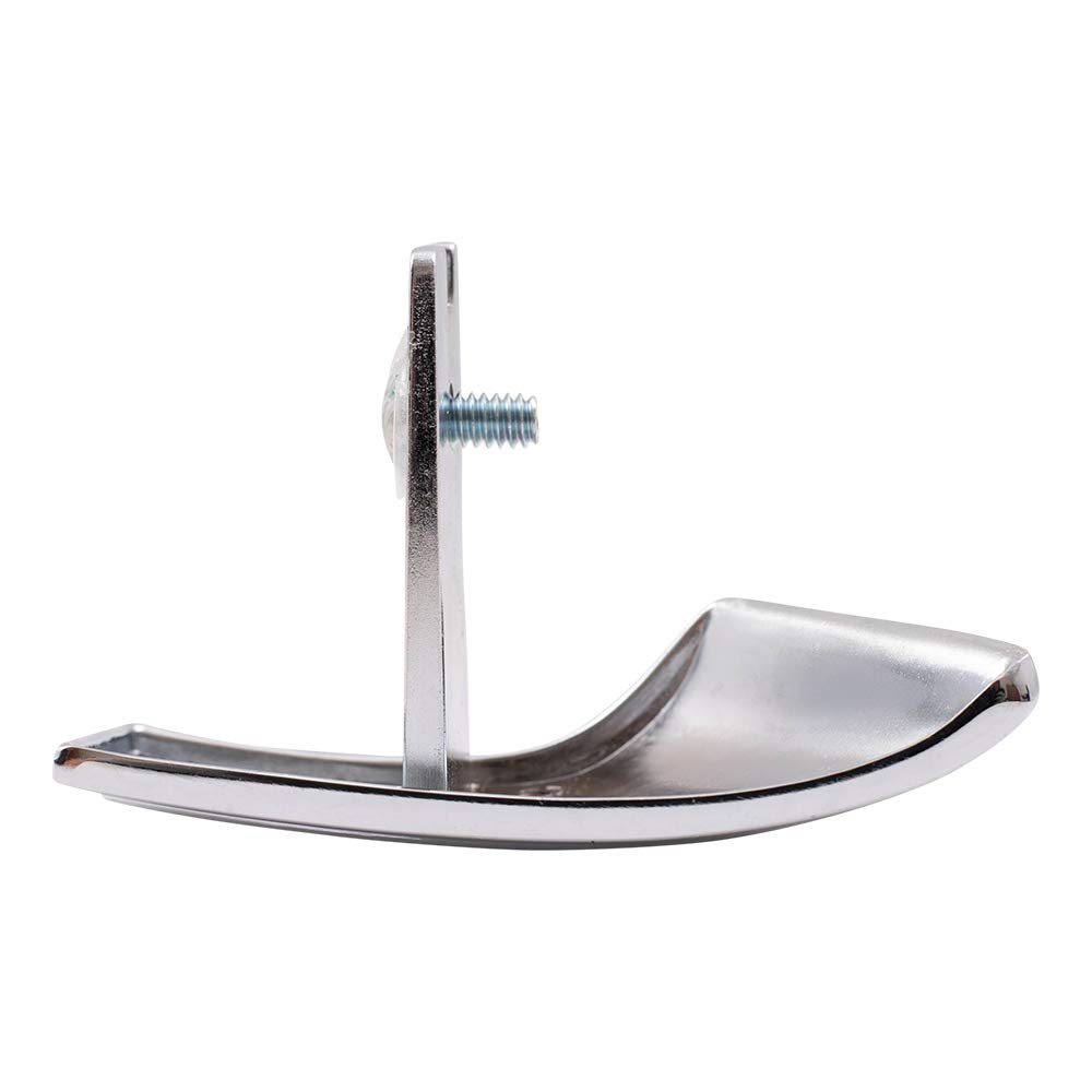 Brock Replacement Passengers Inside Interior Door Handle Chrome Compatible with 1973-1979 F100 F150 F250 Pickup Truck D3TZ1022600A