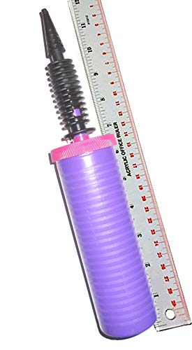 2 Pack - Tota Hand Held 2-Way Dual Action Balloon Pump for Balloons - Balloon Inflator Pumps in Both Directions