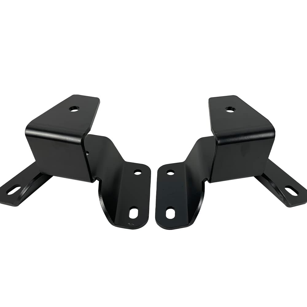 BST BSSP 4" Drop Kit Leveling Lowering Shackles Hangers Kits Compatible with 1973-1996 F-ord F-150 F100 Rear Drop Hangers & Shackles Drop Kit Lowering