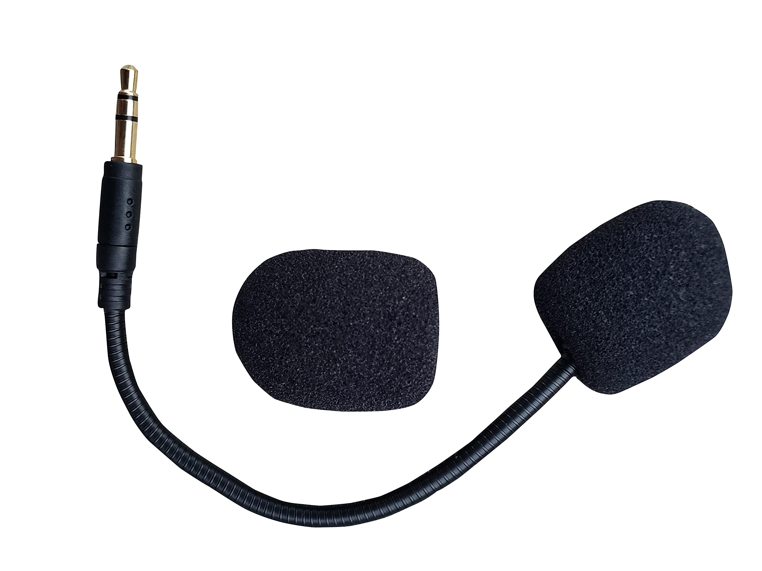 TNE for Turtle Beach Mic Replacement 3.5mm Game Microphone Boom for Ear Force XO One XO Three XO Four Stealth 400 420x 450 500p 520 Recon 50x 50p 50 60p 150 Camo Xbox One PS5 Computer Gaming Headsets