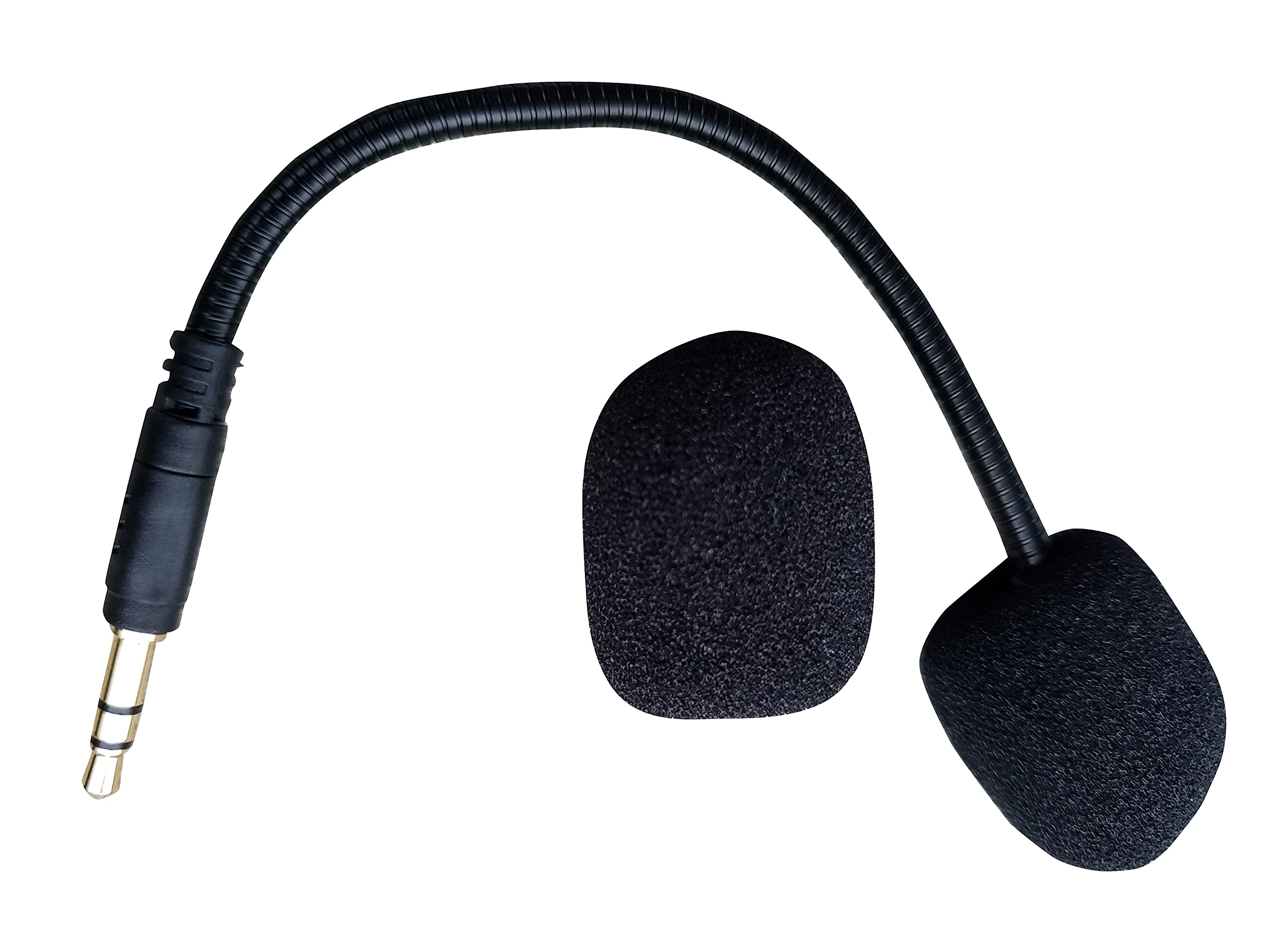 TNE for Turtle Beach Mic Replacement 3.5mm Game Microphone Boom for Ear Force XO One XO Three XO Four Stealth 400 420x 450 500p 520 Recon 50x 50p 50 60p 150 Camo Xbox One PS5 Computer Gaming Headsets
