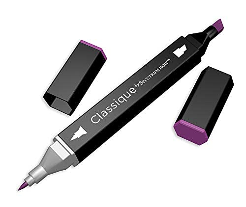 Spectrum Noir Classique Blend Alcohol Marker Dual Nib Pens Set-Purples-Pack of 6