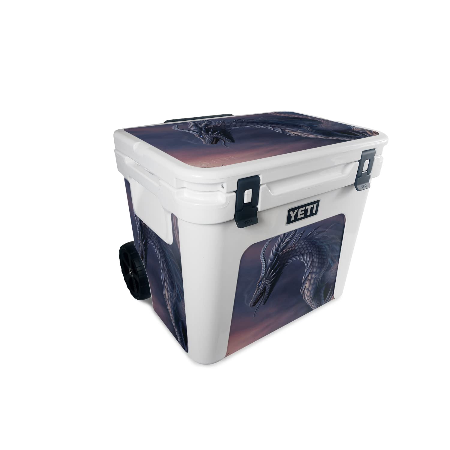 MightySkins Skin Compatible with Yeti Roadie 60 Wheeled Cooler - Dragon Fantasy | Protective, Durable, and Unique Vinyl Decal wrap Cover | Easy to Apply, Remove, and Change Styles | Made in The USA