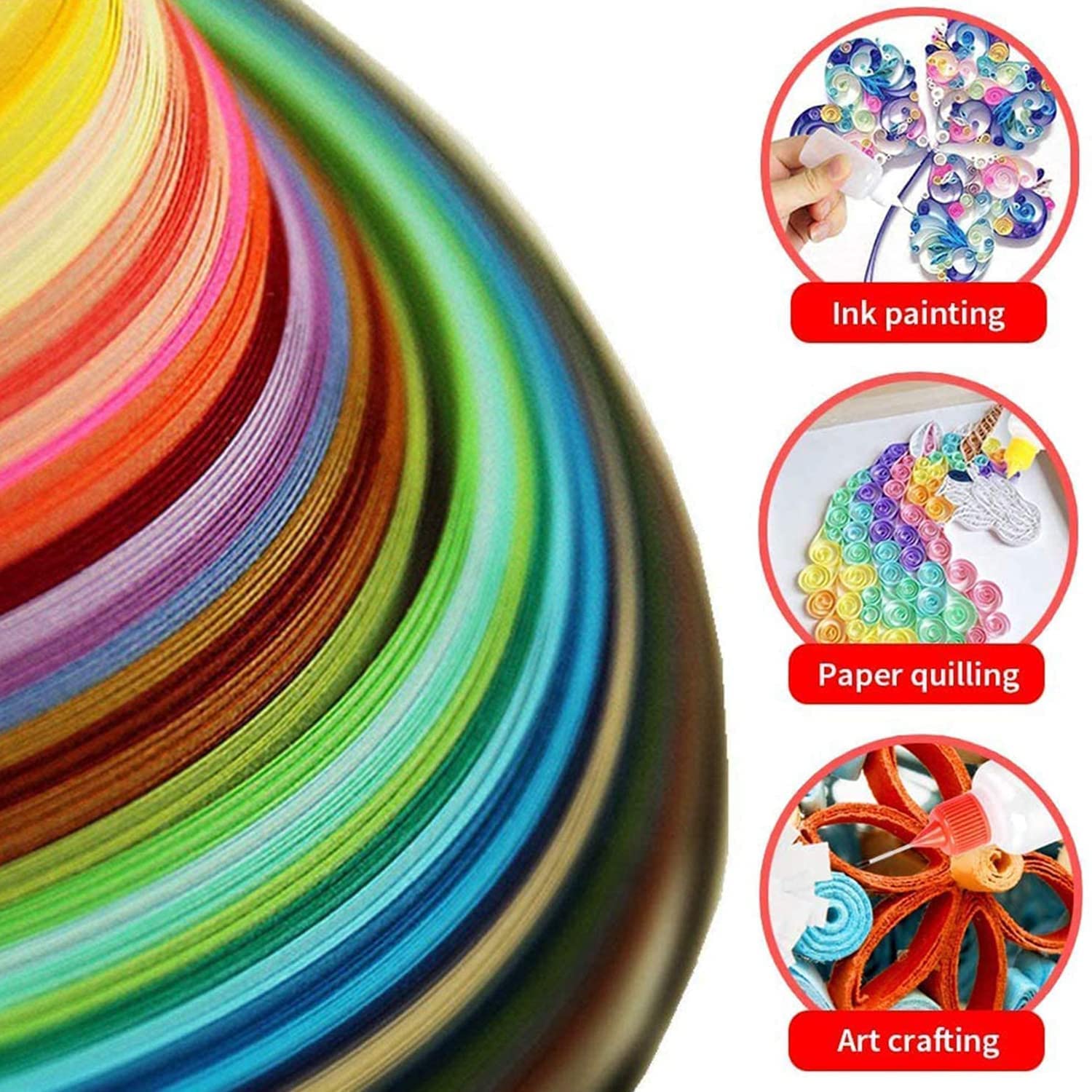 6 Pcs 2 Ounce Tip Applicator Glue Bottle with 2 Pcs Mini Funnels for Glue, Liquid, Alcohol Ink, Acrylic Painting