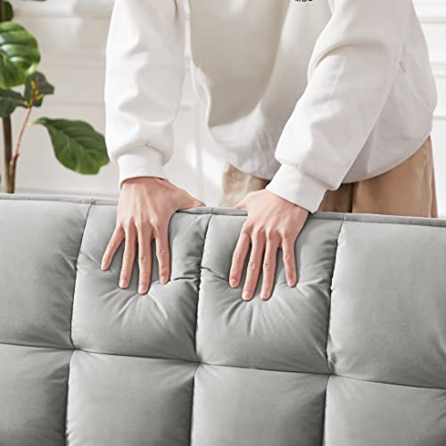 Pull Out Sleeper Futon Single Sofa Chair Bed,3-in-1 Versatile Chaise Lounge Couch with Adjustable Backrest,Lumbar Pillow&Side Pockets,Folding Sofá Recliner for Living Room/Apartment/Compact Space