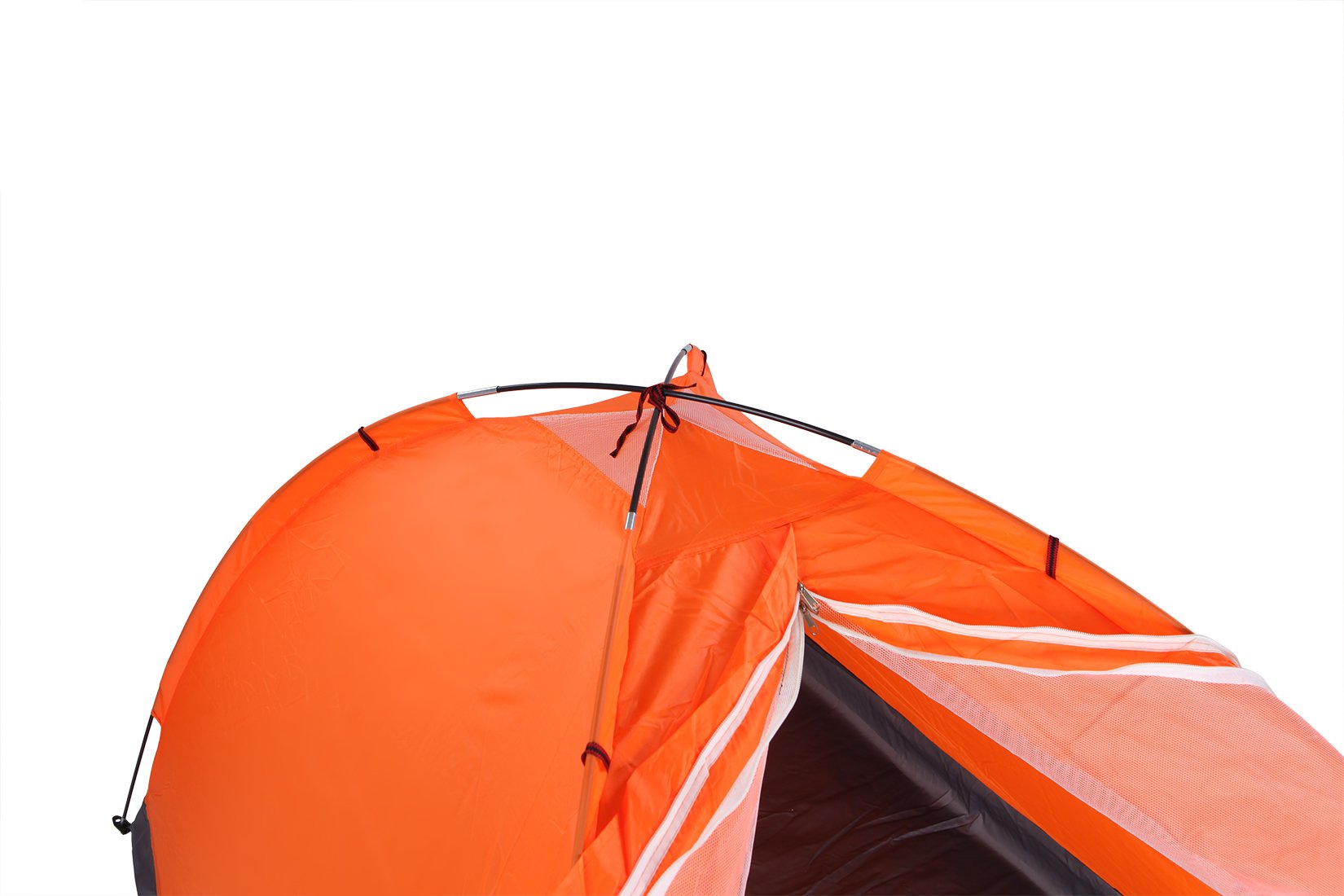 Yodo Upgraded Lightweight 2 Person Camping Backpacking Tent with Carry Bag, Orange