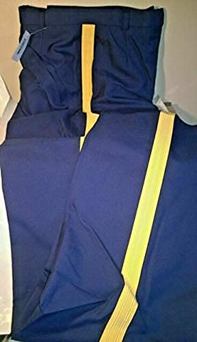 US Army Men's ASU C Dress Blues Service Uniform Braided Trousers/Pants/Slacks (39L)