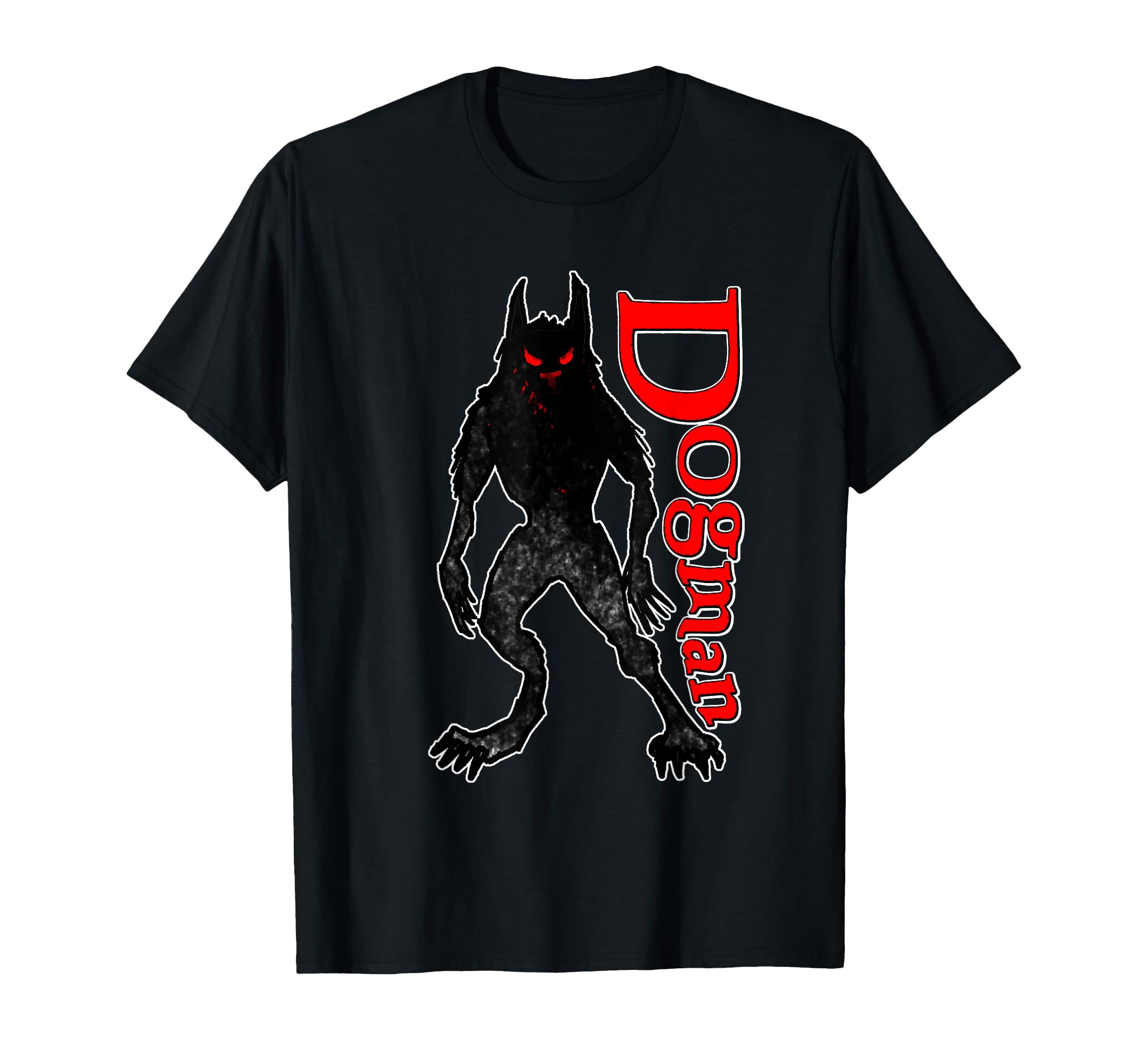 Red Eye Dogman 2 America's Werewolf: Monster Cryptid T-Shirt T-Shirt