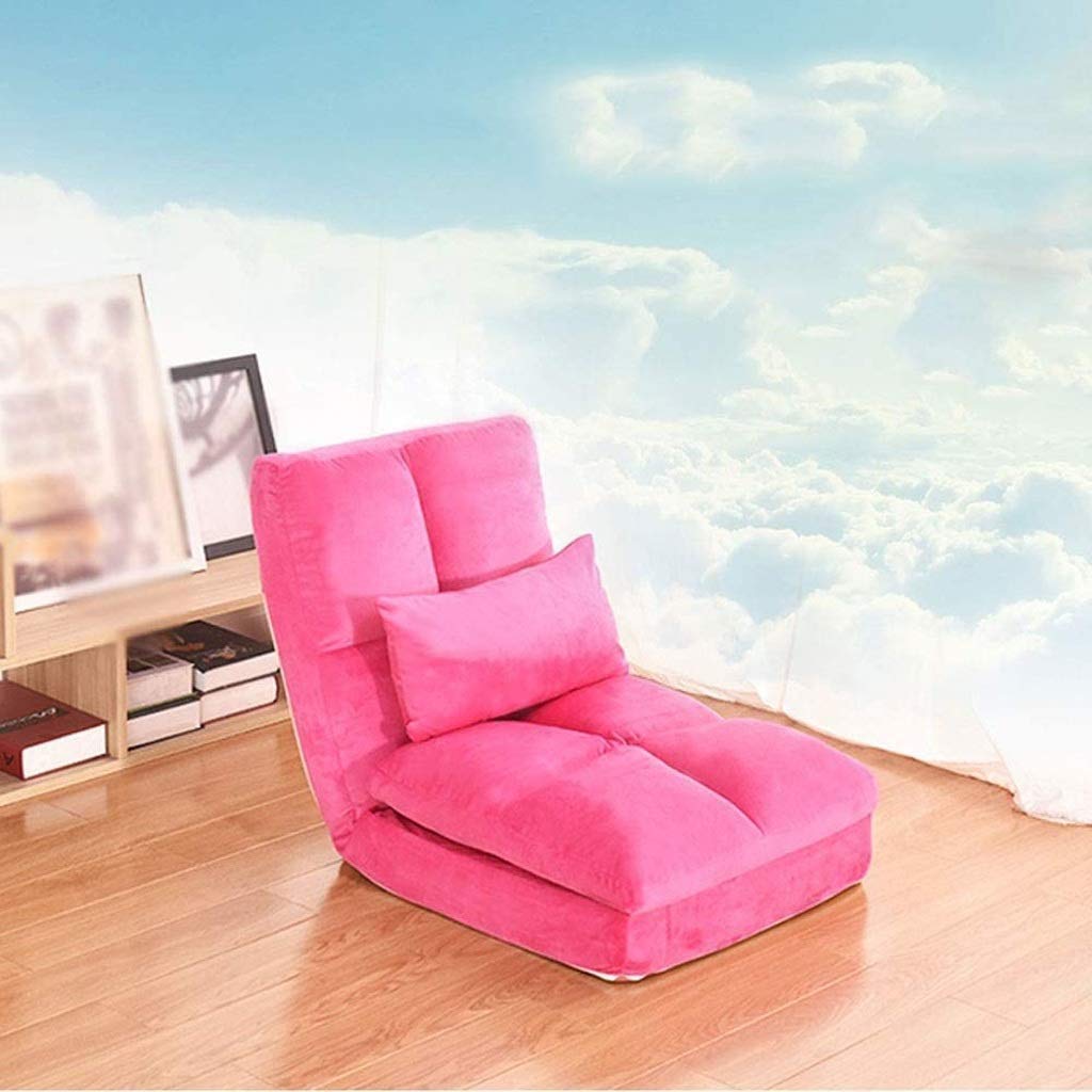 WXBDD Lazy Sofa, Tatami Folding Single Sofa Bed Creative Bedroom Multifunctional Sofa