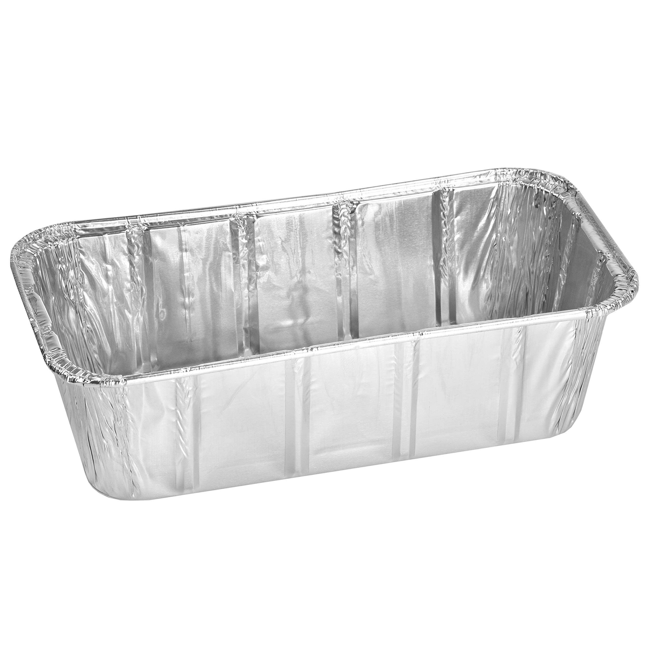NYHI Thick Aluminum Loaf Pans 30 Pack 8 x 4 Inches 2 Lb Mini Baking Pans for Bread Lasagna Meatloaf Cake Heavy Duty Disposable Oven Bake Tin for Cooking Food Storage