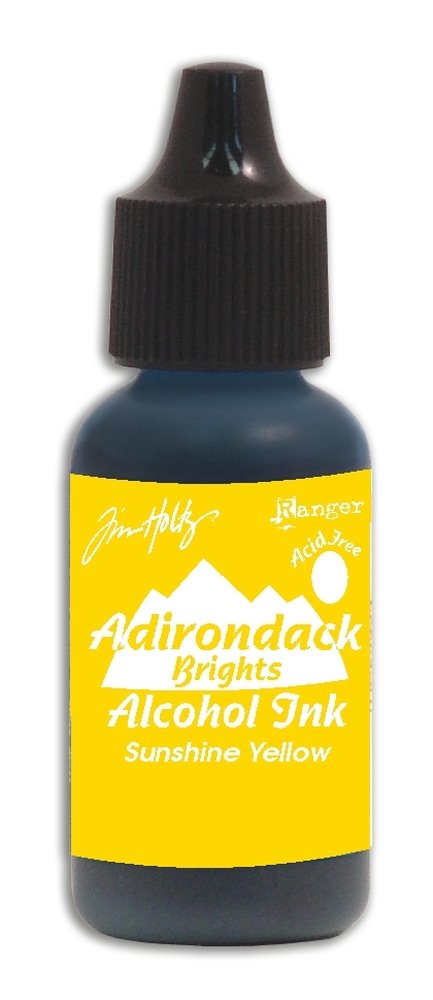 Tim Holtz Ranger Adirondack Alcohol Ink, Sunshine Yellow