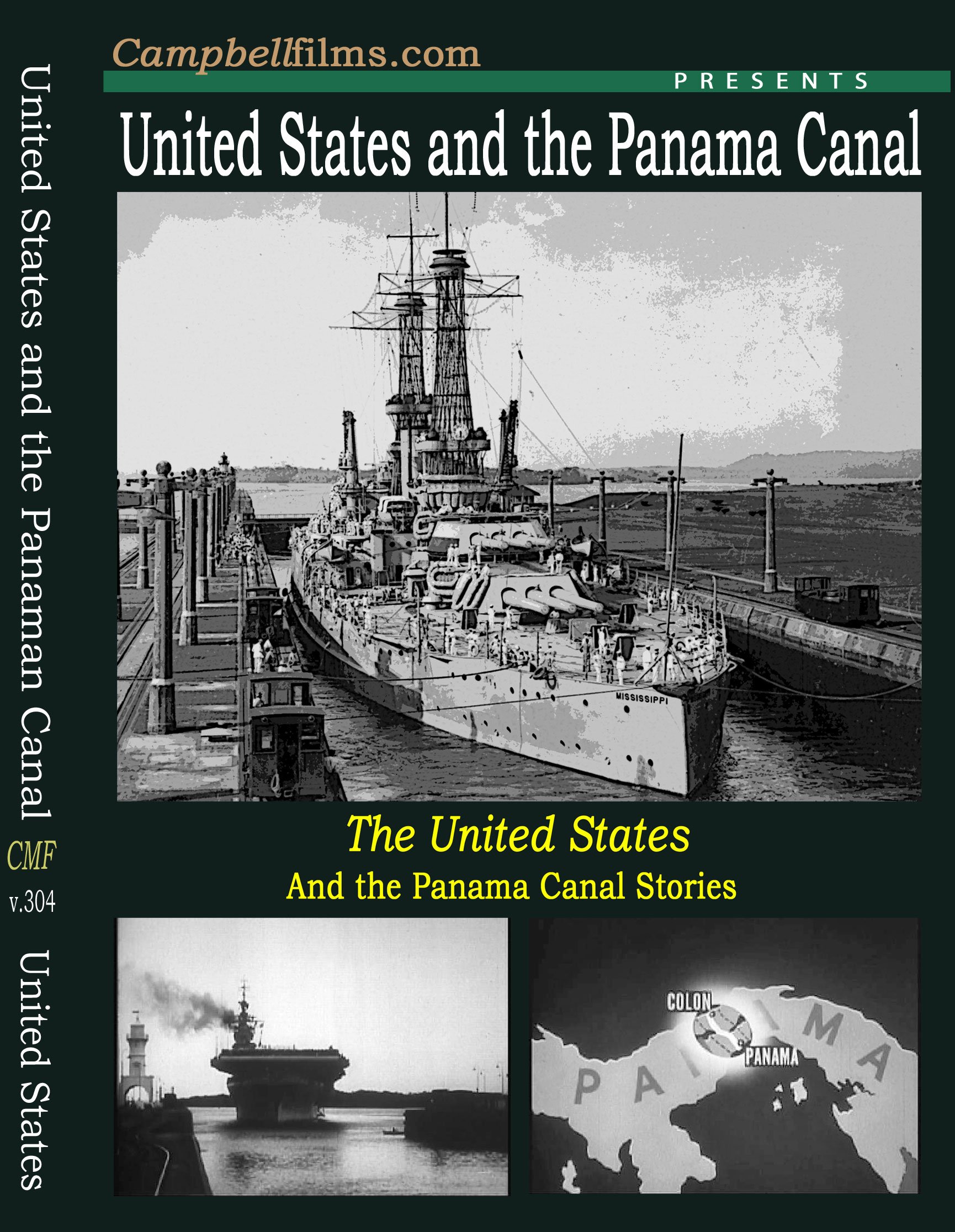 The Panama Canal-Old vintage films