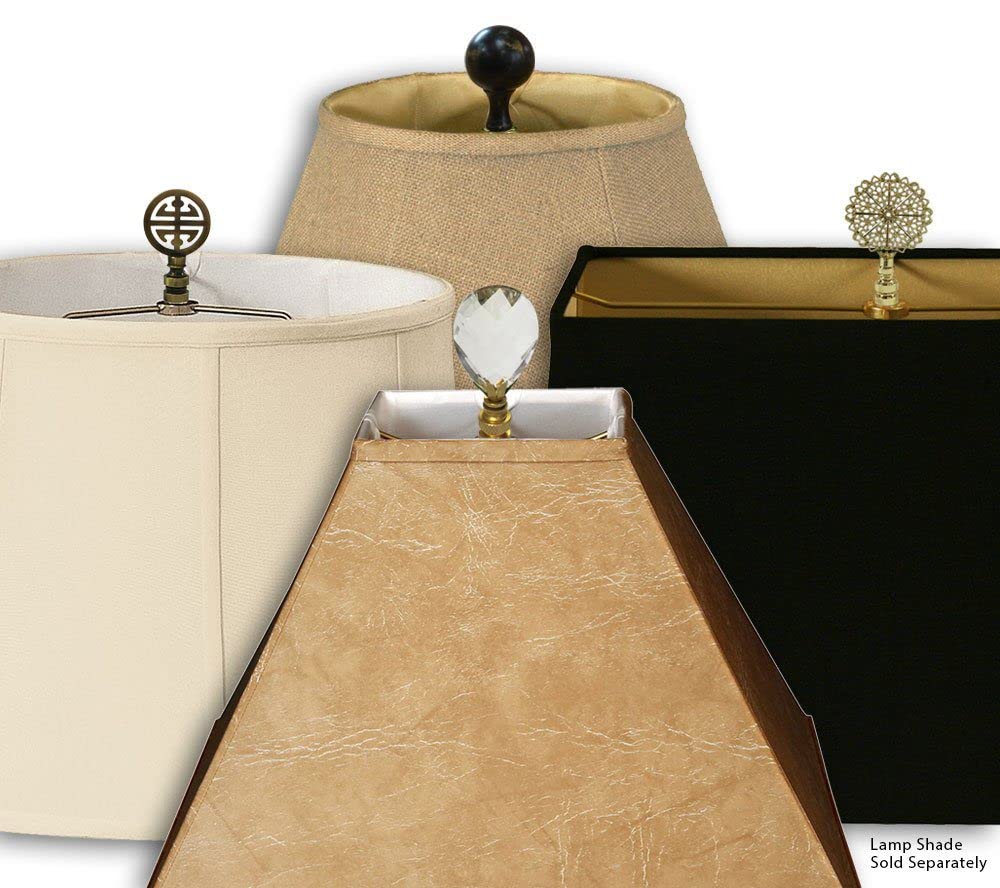 Royal Designs Square Cut Corner Bell Basic Lamp Shade, White, 9 x 16 x 13