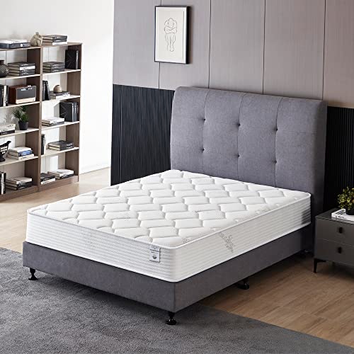 Oliver Smith Organic Cotton 10 Firm Comfort Sleep Spring & Foam Hybrid Mattress