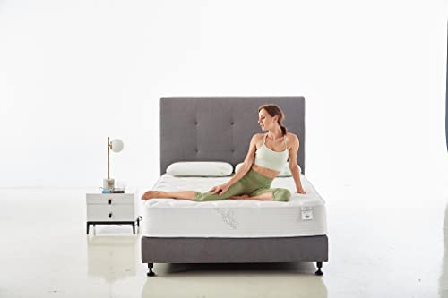 Oliver Smith Organic Cotton 10 Firm Comfort Sleep Spring & Foam Hybrid Mattress
