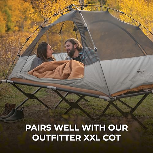 TETON Sports Vista 1 Quick Tent; 1 Person Dome Camping Tent; Easy Instant Setup, Yellow, 80"" x 37"" x 34""" (2001YL)
