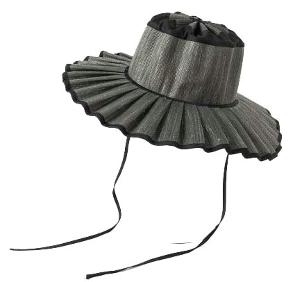 Womens Wide Brim Sun Hat Beach Hat for Women UPF 50+ Foldable Roll Up Stylish Trendy Floppy Cap Black