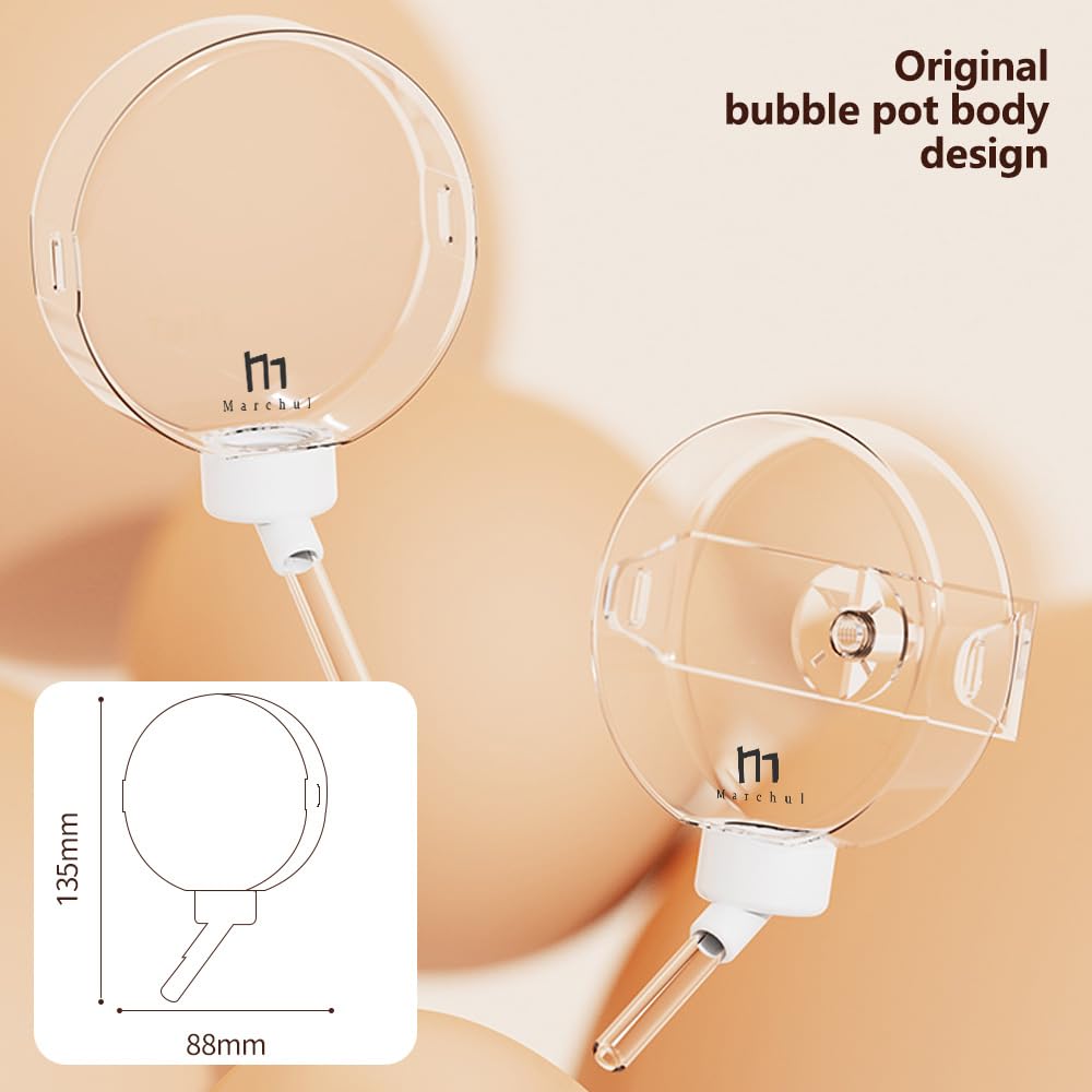 Marchul Hamster Water Bottle No Drip Water Dispenser for Syrian Dwarf Hamsters Gerbils Mice Rats and Other Small Animals