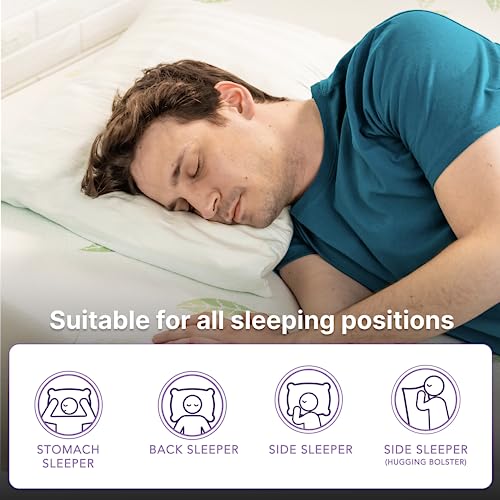 NapQueen Twin XL Size Mattress, 8 Inch Anula Green Tea Infused Memory Foam Mattress, Twin XL Size Mattress Bed in a Box, CertiPUR-US Certified Mattress