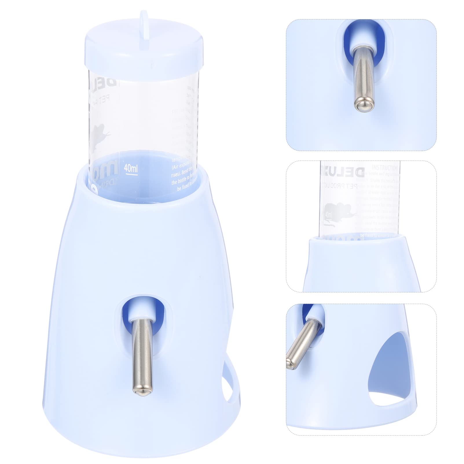 POPETPOP Hamsters Hamster Water Bottle Cage Water Feeder Pet Feeder Hamster Drinking Bottle Hamster Bowl Delicate Pet Automatic Feeder Hamster Food Bowl Hamster Tank Rabbit Pp Tableware