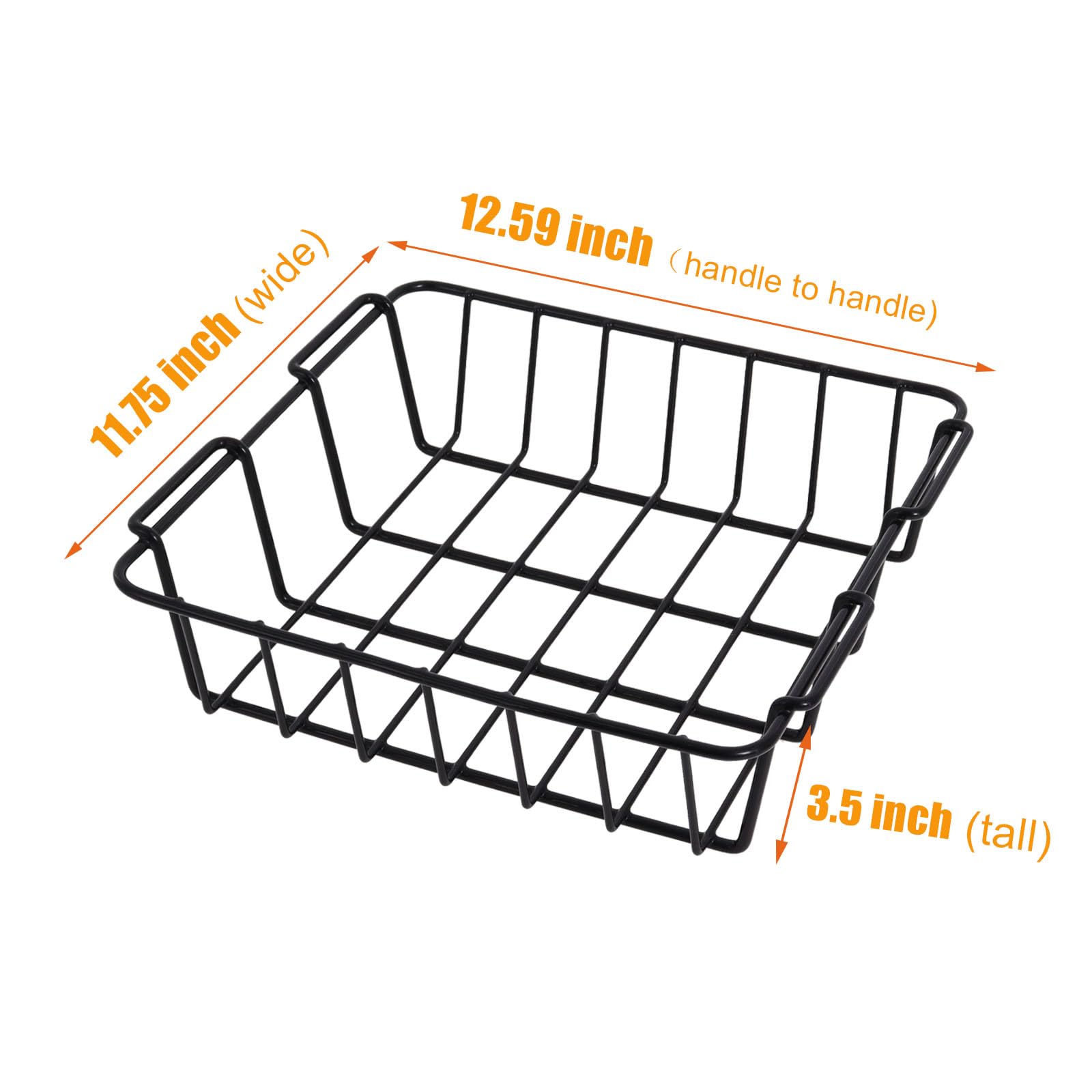 50qt Cooler Basket Compatible with YETII Tundra, Inside Dry-Goods Basket for Igloo 50Qt, Bison Cooler 50QT, Ozark Trail