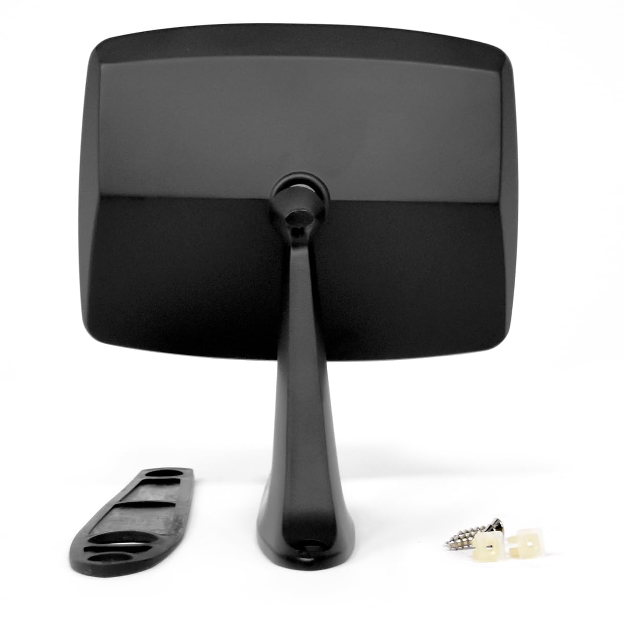 Outside Mirror Satin Black Driver or Passenger Side For 1966-1979 Ford F-100 Pickup Truck
