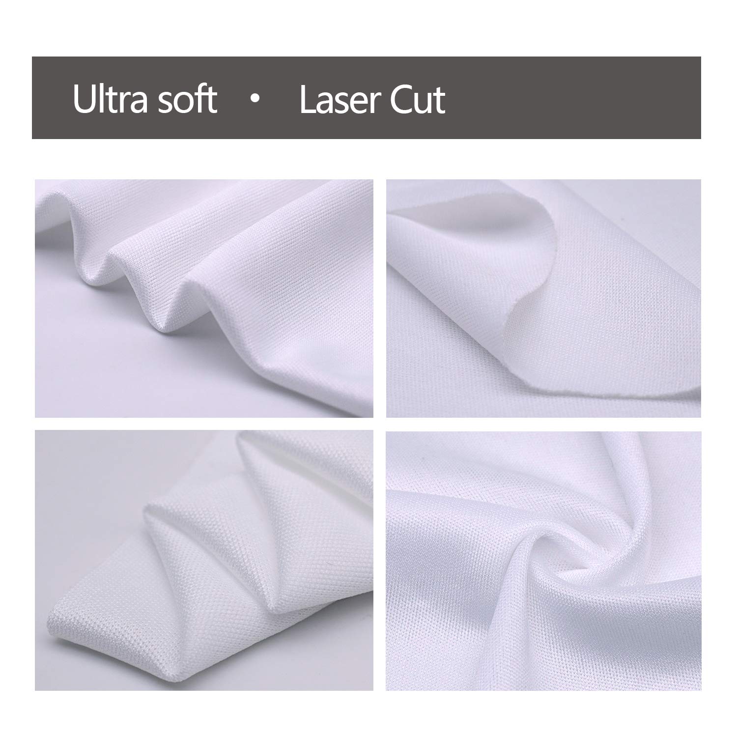 AAWipes Cleanroom Cloth Wipes 9"x9" (Bag of 150 Pcs) Double Knit 100% Polyester Wipers Lint Free Cloths with Ultra-fine Filaments, Laser Sealed Edge, Class 100 Cloths, Ultra-soft Wipes
