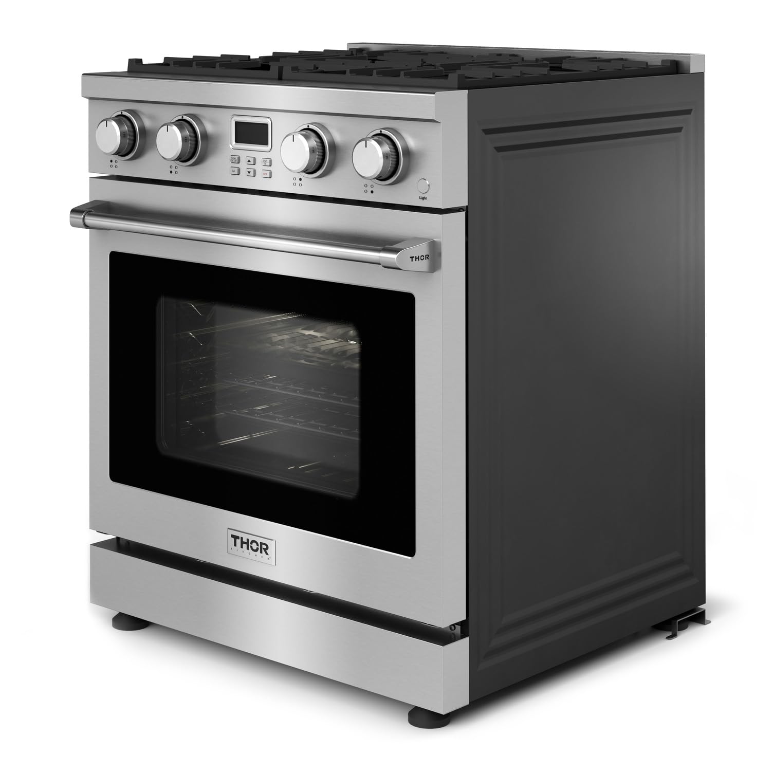 THOR Kitchen Professional 30-Inch Liquid Propane Range in Stainless Steel - Model ARG30LP
