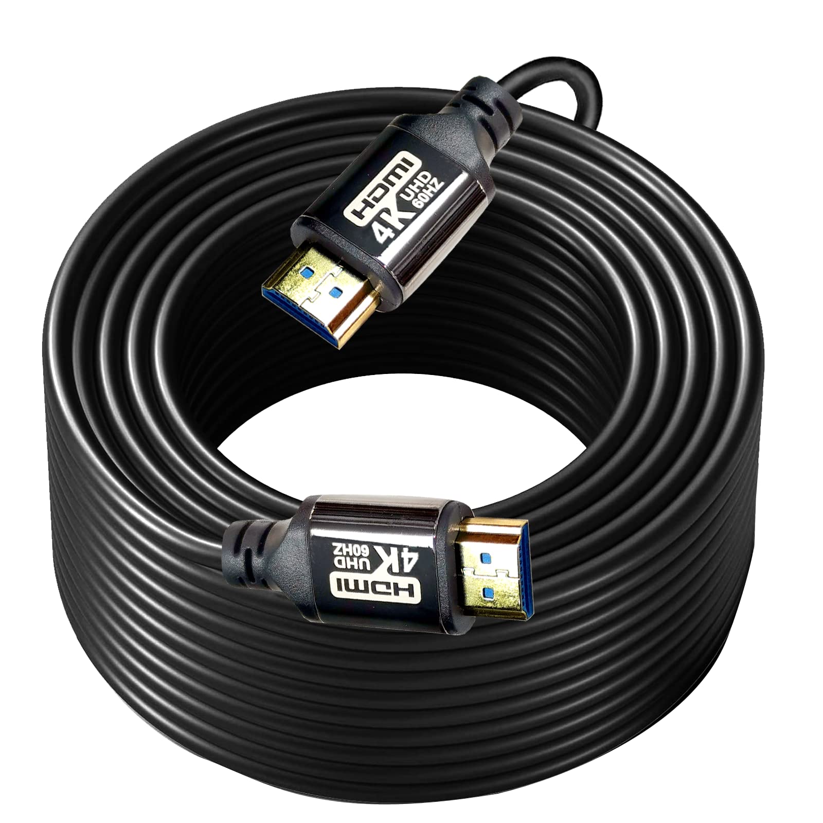 4K HDMI Cable 75ft 2.0 18Gbps,High Speed HDMI Cables 4K60 2K120 1080P eARC HDR HDCP 2.2 2.3 Compatible with Apple TV 4K Sony LG Samsung Xbox Series X RTX 3080 PS5