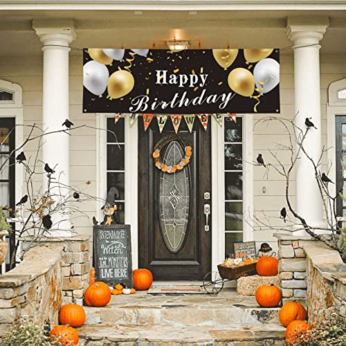Custom Banners And Signs Customize Indoor Outdoor Personalized Photo Text Banner Home Decoration for Birthday Party Business Graduation Wedding Event (6' x 2')