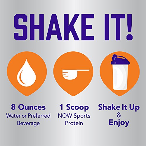 NOW Foods Sports Nutrition, Egg White Protein, 20 g With BCAAs, Creamy Chocolate Powder, 1.5-Pound