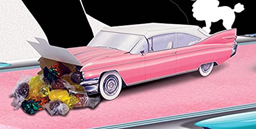 Beistle 50's Cruisin-Feet Car Centerpiece, 13 3/4-Inch, Multicolor