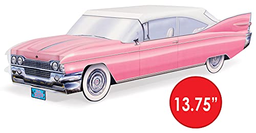 Beistle 50's Cruisin-Feet Car Centerpiece, 13 3/4-Inch, Multicolor