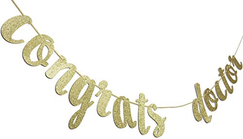 Congrats Doctor Banner, Doctor Graduation Decor, RN Graduation Sign, MD Graduation Garland