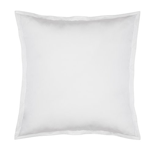 Kassatex Women's Lorimer Bedding Euro Sham Set of 2, White, European