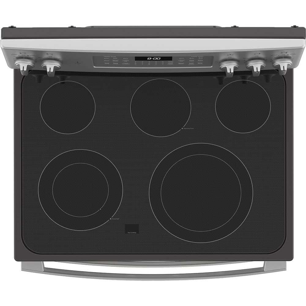 GE® 30" Free-Standing Electric Double Oven Convection Range