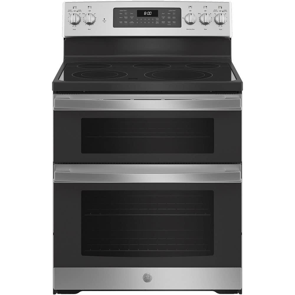 GEĀ® 30" Free-Standing Electric Double Oven Convection Range