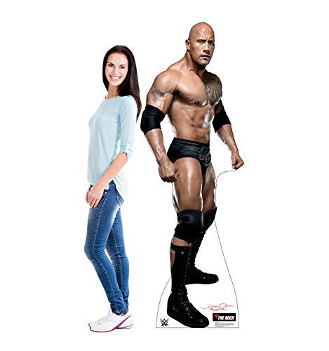 Cardboard People The Rock Life Size Cardboard Cutout Standup - WWE