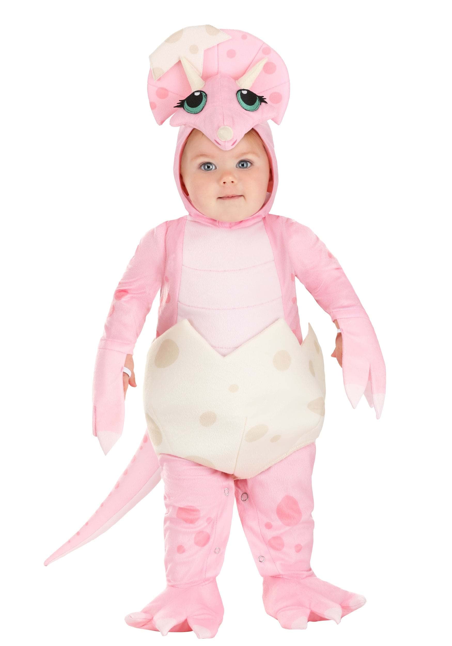 Infant Hatchling Pink Dinosaur Costume - 9/12mo