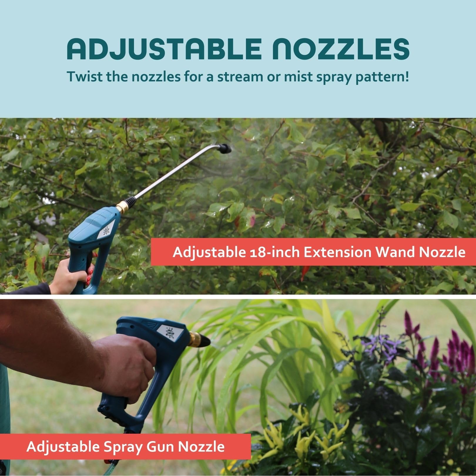 SprayMate Lil' Squirt Battery Powered Sprayer - Electric Portable Garden Sprayer - 1.3 Gallon