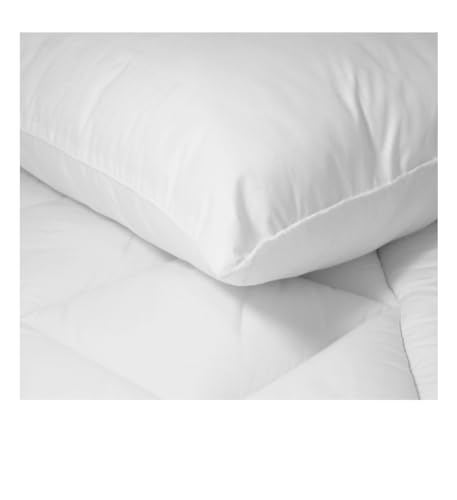 Diavanih Comfort Complet Pillows Queen Size Set of 2 Pack Soft Medium Support Hypoallergenic Plush Down Alternative Bed Pillow for Back, Stomach or Side Sleepers,20x28in