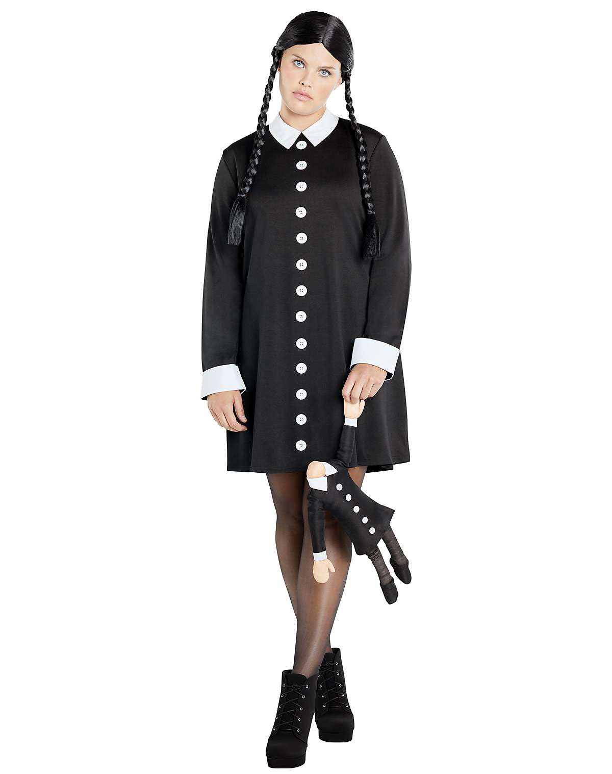 Spirit Halloween Adult Wednesday Addams Costume - XL