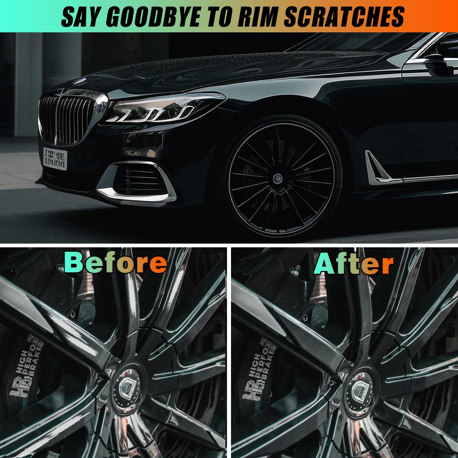 Touch Up Paint For Cars, Quick And Easy Car Auto Paint Touch Up For Car Scratch,Two-In-One Car Paint Scratch Repair, Car Scratch Remover For Deep Scratches, Car Automotive Touch Up Paint (Black)