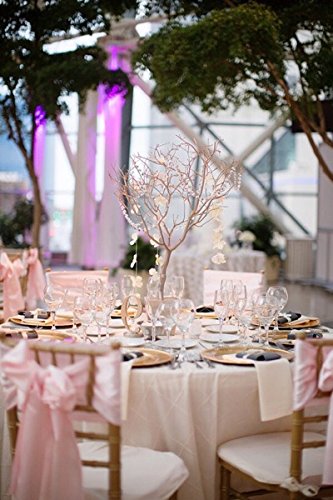 Ulove Prs Acrylic Teardrop Crystal, Chandelier Pendants Parts Beads, Garland Hanging Bead, Crystal Beaded for Wedding Party Centerpiece Tree Decoration (12 pcs)